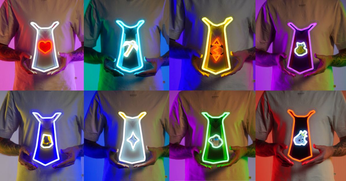 Discover Our Story: RuneScape LED Neon Signs & Art Creators ...
