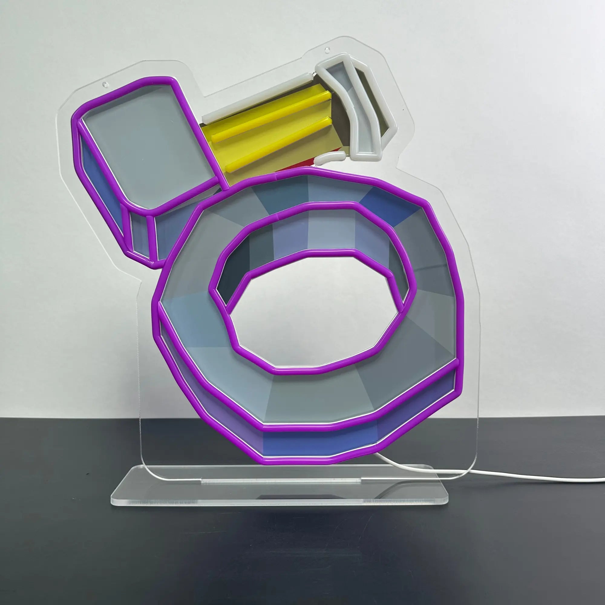 Old School Runescape Arcane Spirit Shield LED Neon Sign – Customscapeart