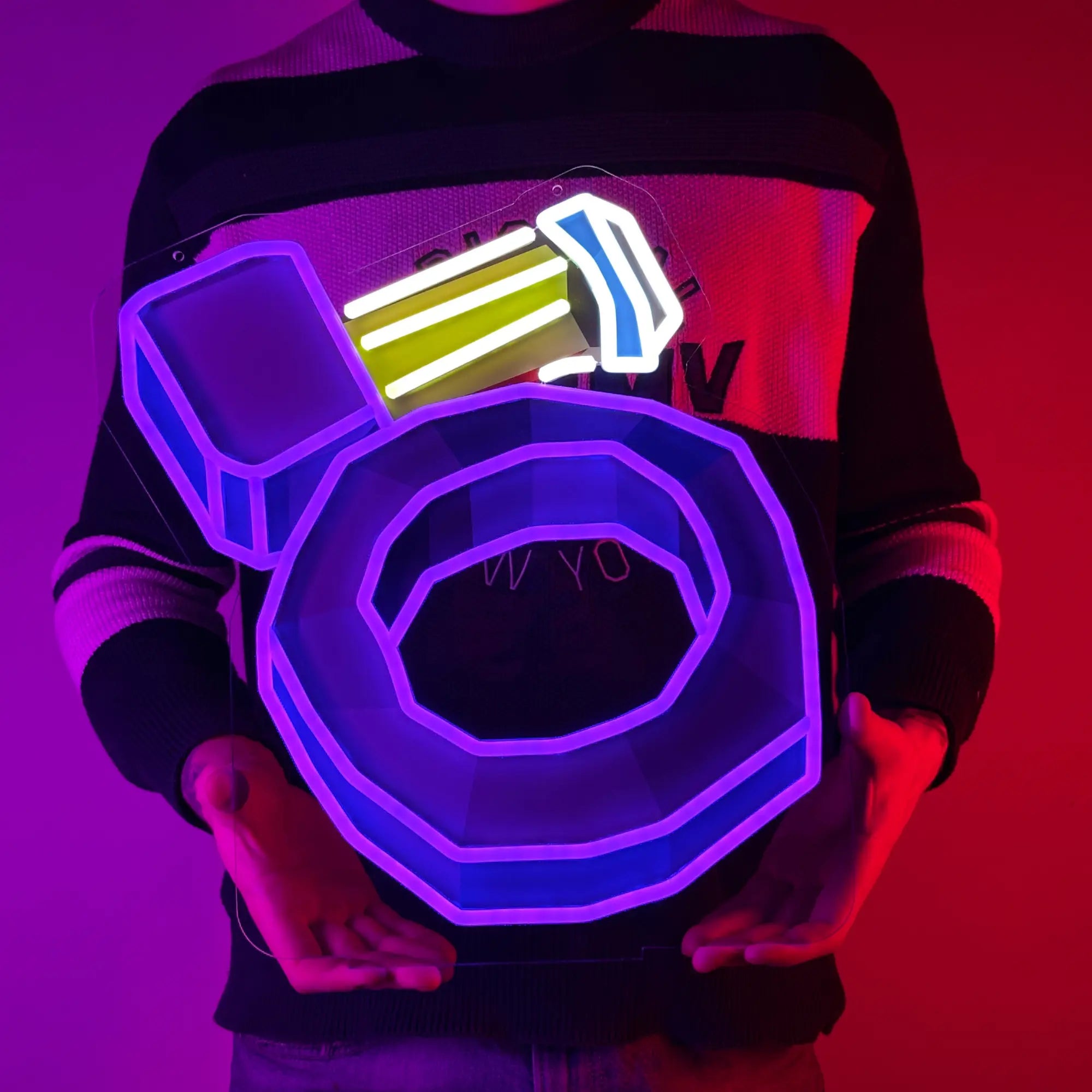 Light Up Your Den with Runescape LED Signs - Shop Now! – Customscapeart